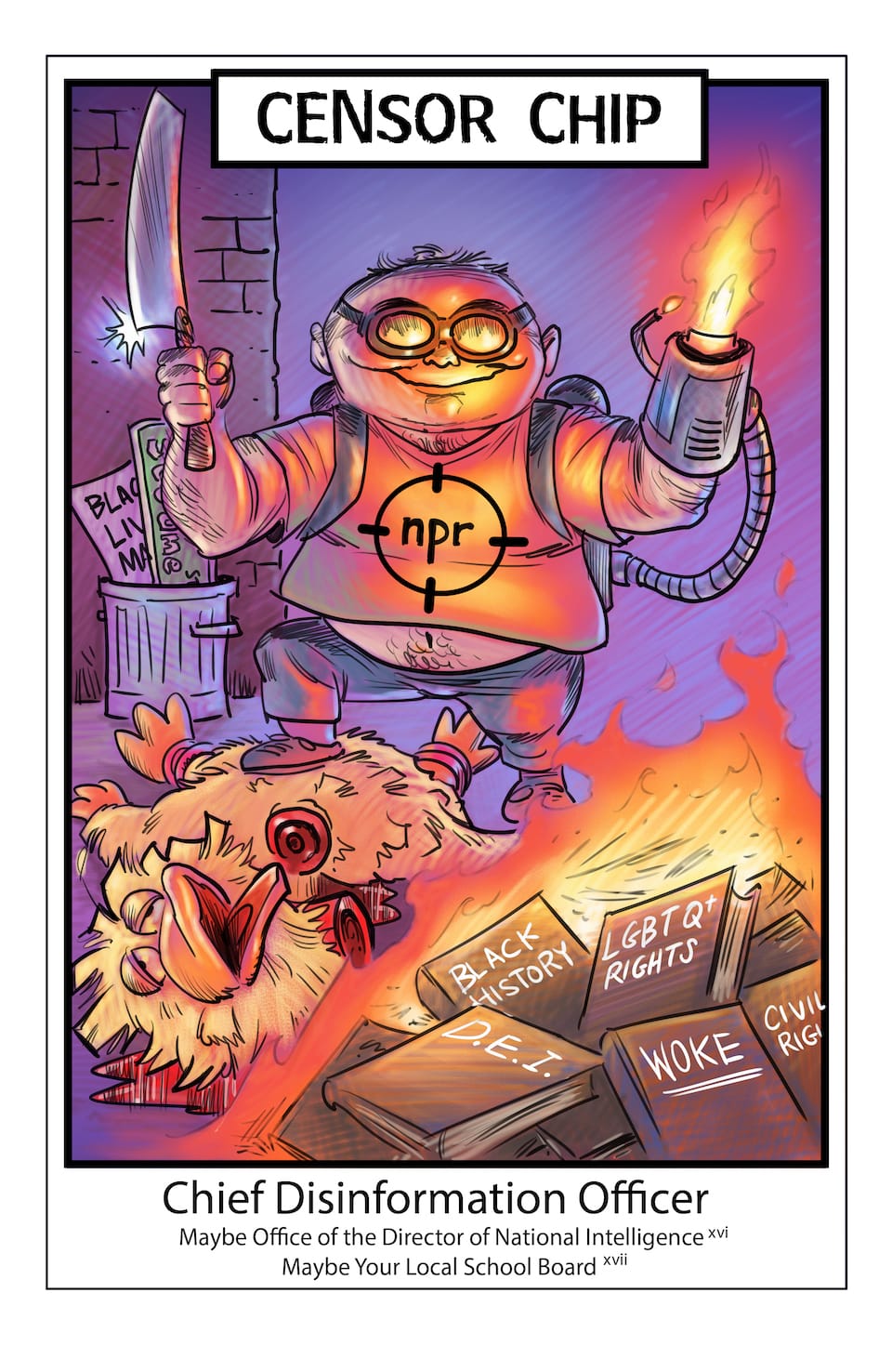 Cronyism - Stop Project 2025 Comic